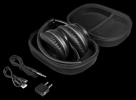 Logilink Trådløse Høretelefoner Bluetooth Anc 40 Timer Sort 335 Dkk