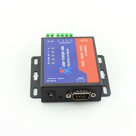 usr tcp232 306 low cost rs232 rs485 rs422 serial to network ethernet