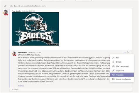Microsoft Teams On Ios And Android Will Soon Support Inline Chat Translation