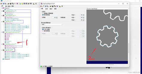 机器视觉20 齿轮个数检测，点码检测 Csdn博客