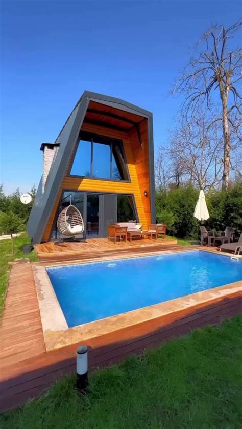 Aframe Modified With Pool Vacation Feels