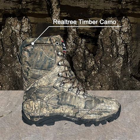Realtree Black Camo Boots