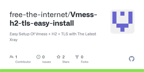 Github Free The Internetvmess H2 Tls Easy Install Easy Setup Of Vmess H2 Tls With The
