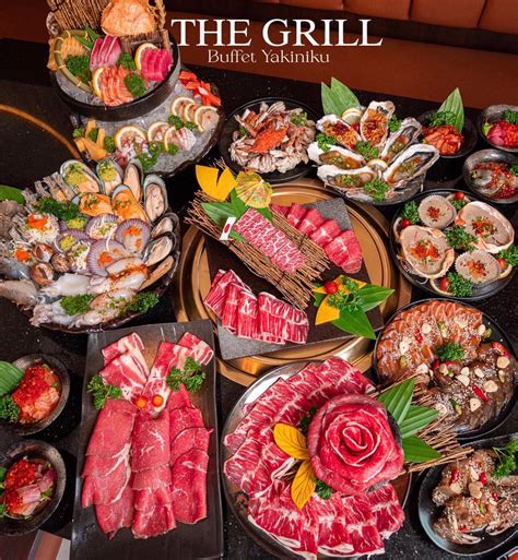 The Grill บุฟเฟ่ต์ยากินิคุ ชาบู ซูชิ ฮาลาล Bangkok