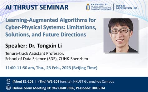 Ai Thrust Seminar Learning Augmented Algorithms For Cyber Physical Systems Limitations