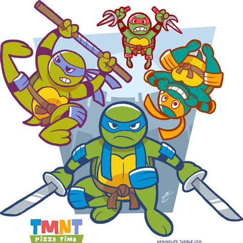Tmnt Clipart 5 Teenage Mutant Ninja Turtles Kartun Png Download