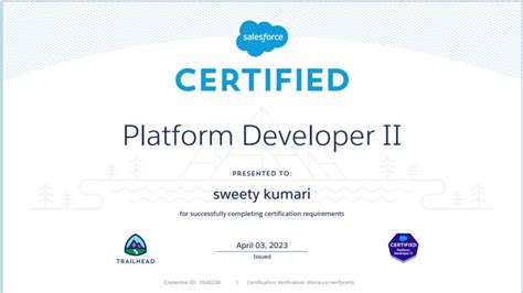 Sweety Kumari On Linkedin Pd2 Salesforcecertification Salesforcecertified