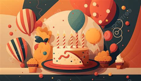 생일 케이크 생일 파티 케이크 케익 배경 일러스트 및 사진 무료 다운로드 Pngtree