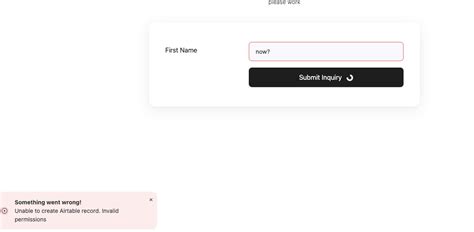 Unable To Create Airtable Record Invalid Permissions Ask The