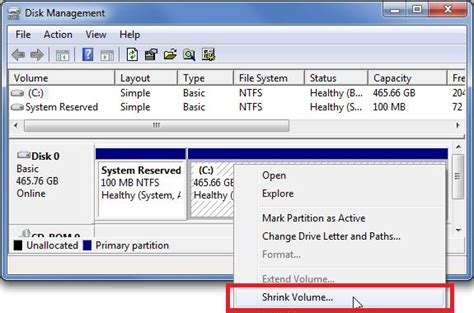 Shrink Partition In Windows Techyv Com