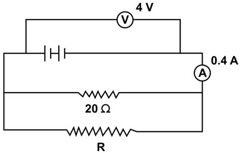Calculate The Current Flowing Through Each Of The Resistors KnowledgeBoat