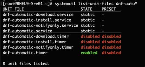 Patching Rhel With Dnf Automatic