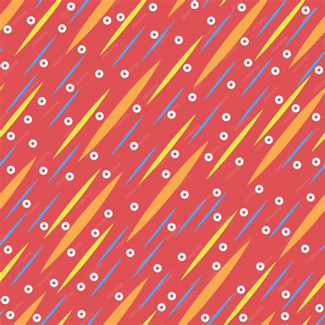 premium vector decorative abstract seamless background of