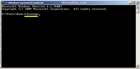 Cleanmgr Cmd
