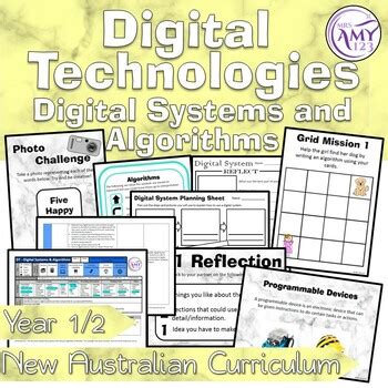 Australian Curriculum Year Digital Technologies Digital Systems Unit