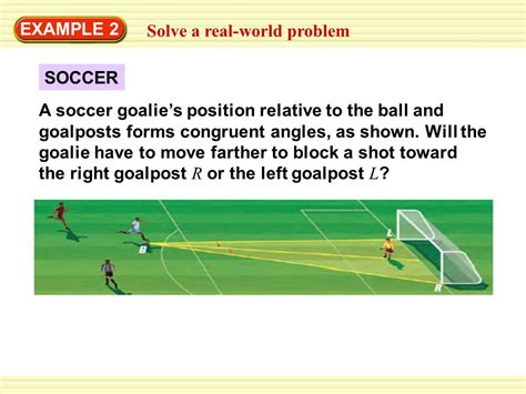 Example 1 Use The Angle Bisector Theorems Solution Because Jg Fg