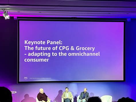Mohammad Asif On Linkedin Had The Privilege To Attend The Aws Retail And Cpg Symposium London