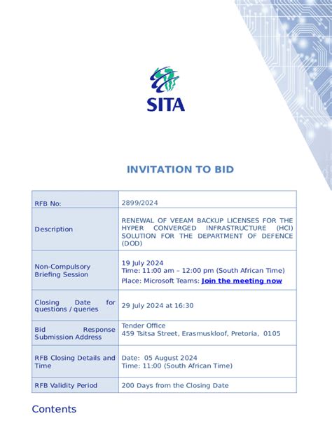 Renewal Of Veeam Backup Licenses For The Hyper Converged Infrastructure
