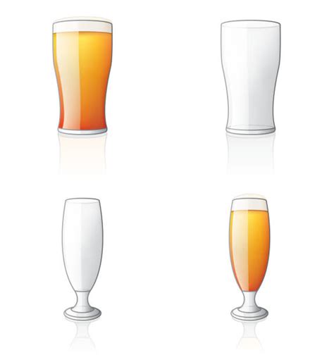 Empty Beer Glass Illustrations Royalty Free Vector Graphics And Clip Art