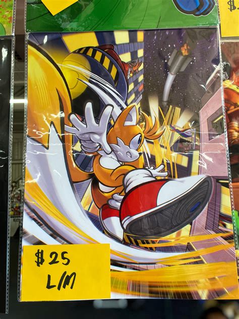 Tails Chase Sonic Adventure Etsy Uk