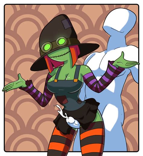 Rule 34 Anon Cum Detached Sleeves Green Skin Hidden Eyes Intercrural