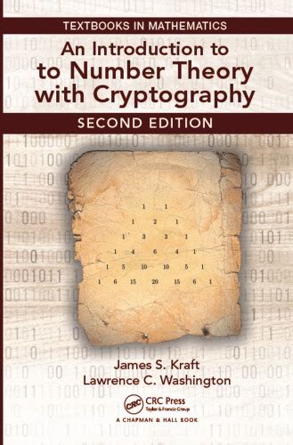 An Introduction To Number Theory With Cryptography 2nd Edition James Kraft Ebook Online