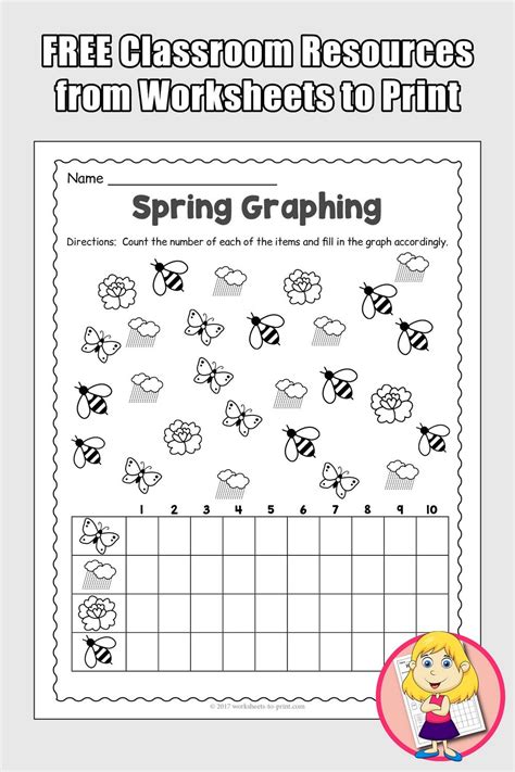 Spring Graphing Worksheet