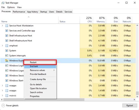 11 ways to fix windows start button not working