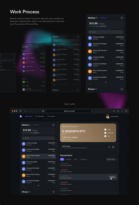 Crypto Wallet UX UI Design On Behance
