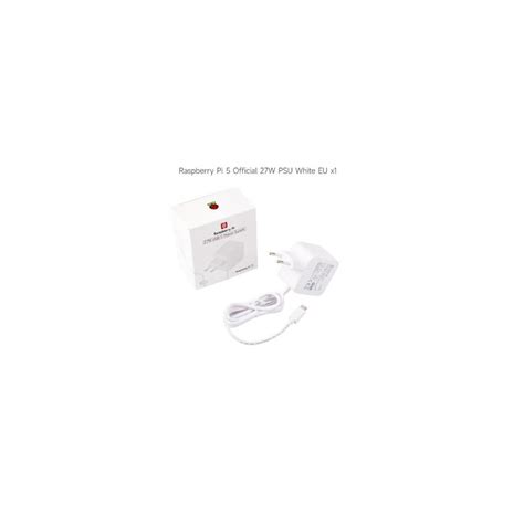 Alimentation Officielle Raspberry Pi 5 27w Usb C