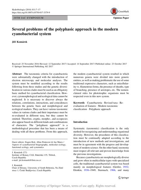 Several Problems Of The Polyphasic Approach In The Modern