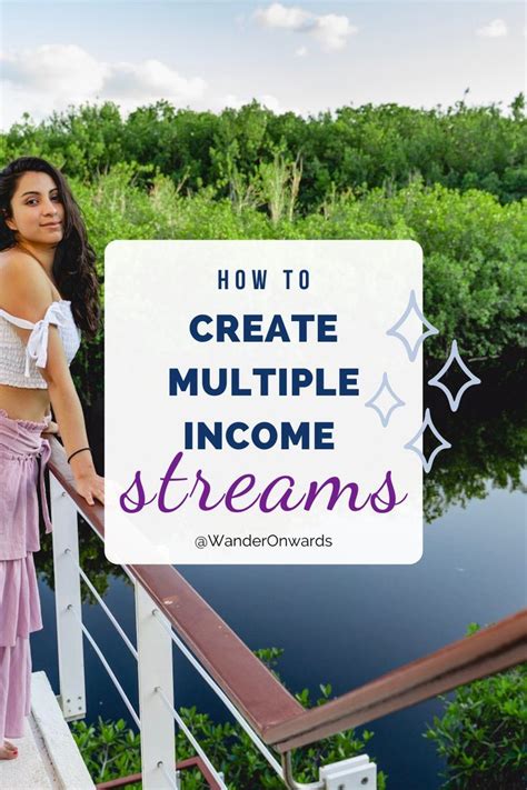 A Woman Standing On A Bridge With The Words How To Create Multiple