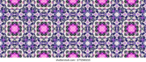 바틱 실크 일러스트레이션 인디고 및 핑크 스톡 일러스트 1772583215 Shutterstock