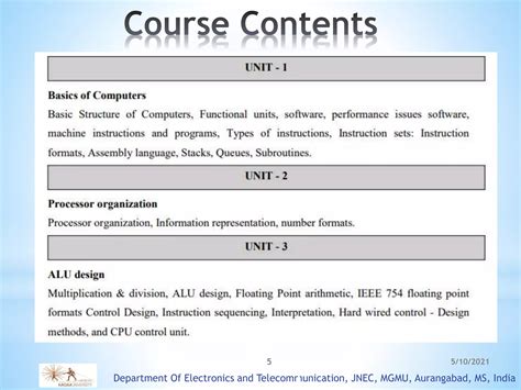 L1 Computer Architecture Lesson 1 Pptx