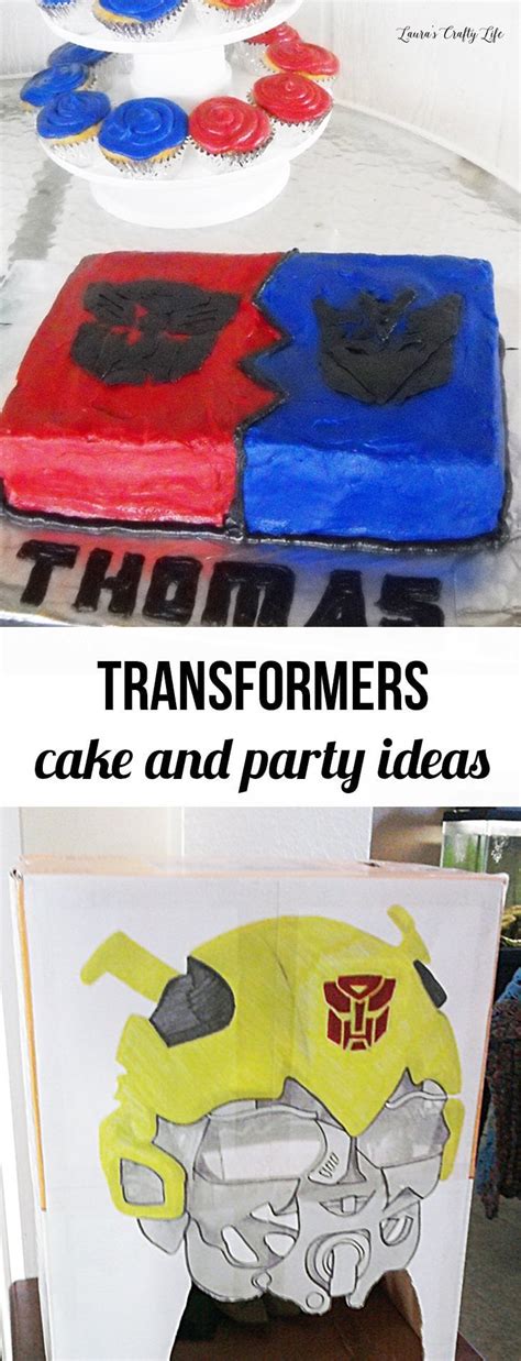 Transformer Cake And Party