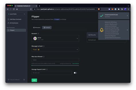 ทดลองเขียน Smart Contract ด้วย Ink Rust Substrate