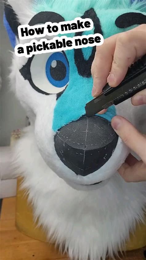 Pickable Nose Fursuit Tutorial Fursuit Tutorial Fursuit Furry Suit