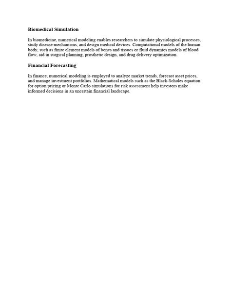 Biomedical Simulation Pdf Computers