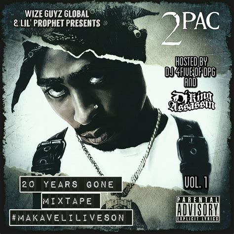 Loc Da Smokes Blogspot 2pac 20 Years Gone Mixtape Hosted By Dj King