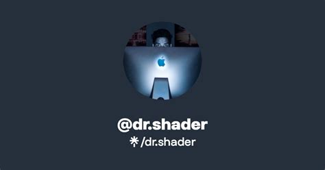 Dr Shader Twitter Linktree