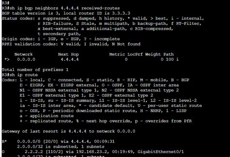 Ibgp Route Preferred Over Ospf Different Results With The Same Setup Cisco Community
