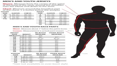 Fly Racing Youth Size Chart Guide For Your Young Racers Sizechartly