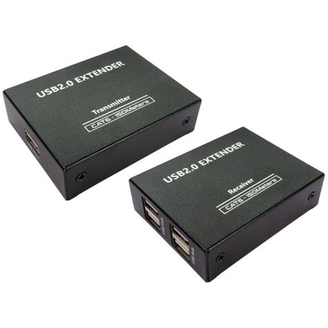 4 Port Usb Over Ethernet Extender Extends Usb Transmission Up To 150m