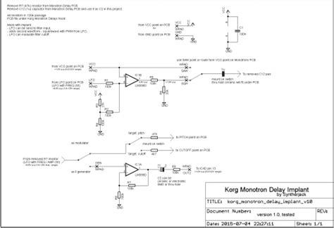 Korg Monotron Delay Implant Syntherjack