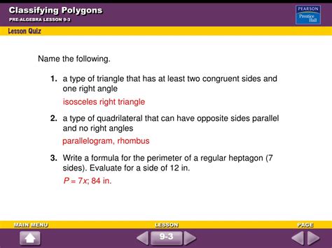 ppt classifying polygons powerpoint presentation free download id