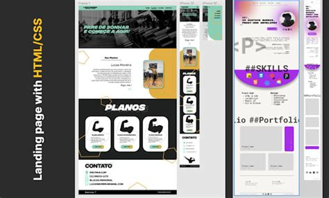 Convert Your Figma Photoshop Design To Html Css By Barrosart Fiverr