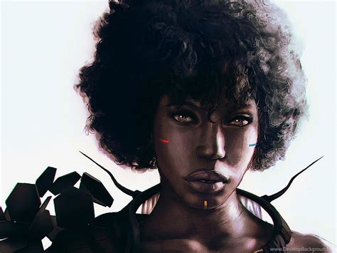 Black Women Pc Wallpapers Wallpaper Cave