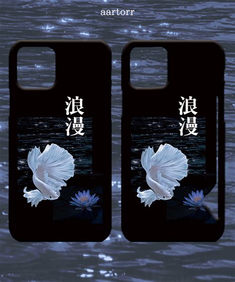 슬림하드카드하드자석도어 낭만 동양풍 오리엔탈 검은색 무채색 디자인 케이스 폰케이스 핸드폰케이스 아이폰 갤럭시 케이스