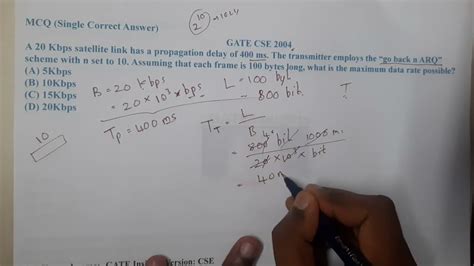Gate Cse 2004 Computer Networks Gate Insights Version Cse Youtube