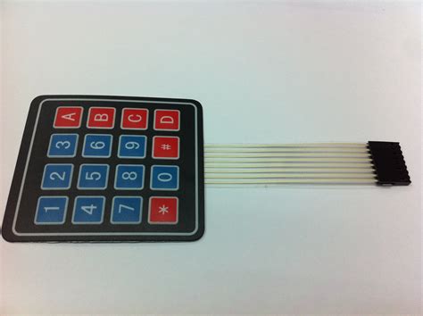 Matrix Array Key Membrane Switch Keypad FixMaster Electronics